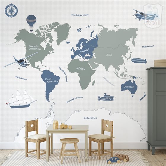 Posterbehang en fotobehang voor de kinderkamer