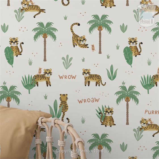 patroonbehang jongenskamer