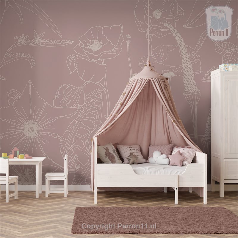 Posterbehang voor de kinderkamer