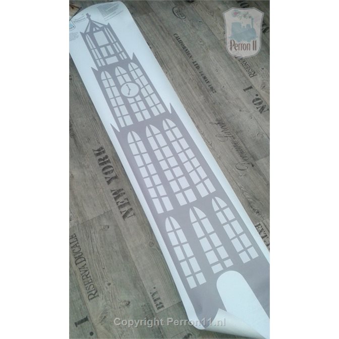 Muursticker wanddecoratie Utrecht Domtoren